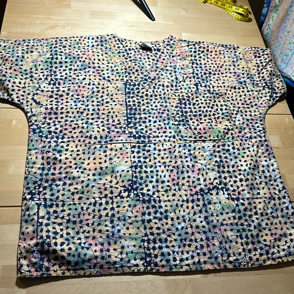 S.C.R.U.B.S. | Tops | Scrubs Batik Patterned Scrub Top | Poshmark